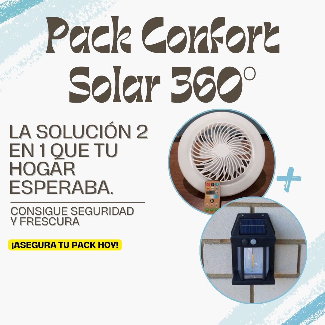 Pack Confort Solar 360° – Mi tienda